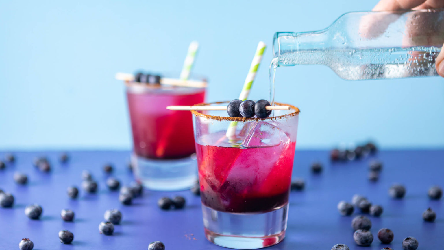 Maine Blueberry Spritzer – Kitchen Alchemy